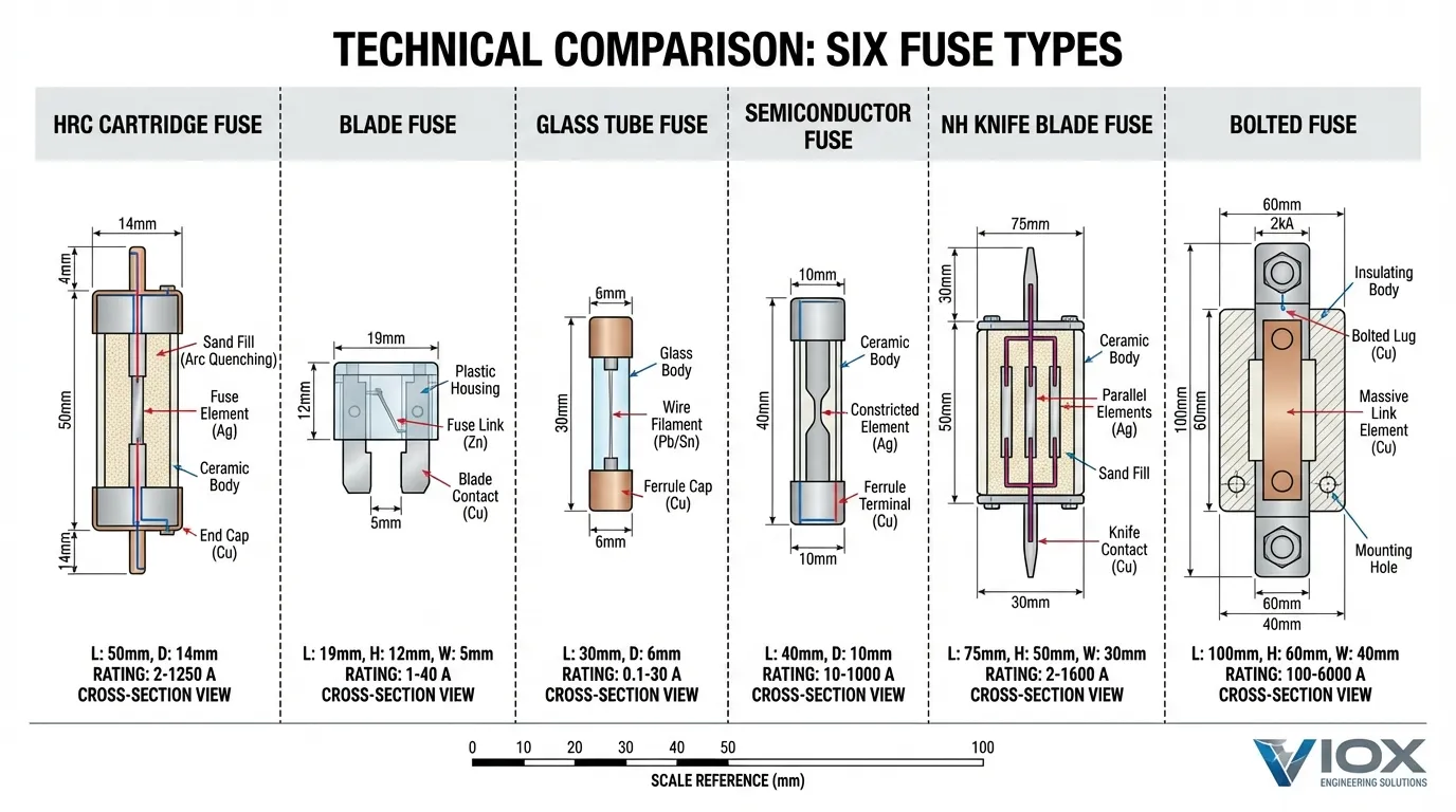 전기 퓨즈: 유형, 작동 원리 및 선택 가이드 | VIOX