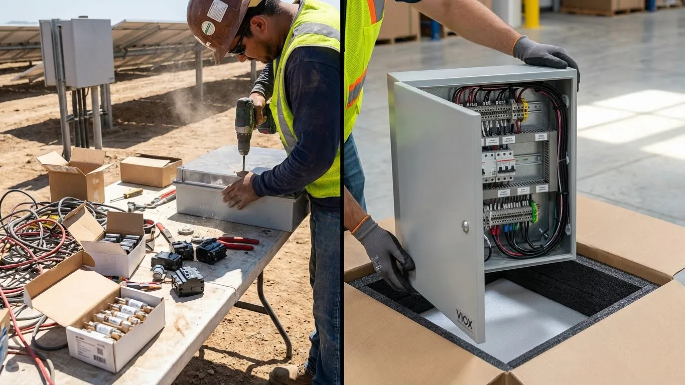 Kotak Kombiner Surya Pra-Kabel vs. DIY: Analisis Biaya Tenaga Kerja ...