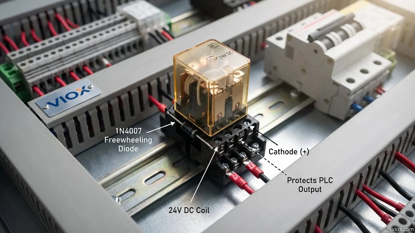 Freewheeling Diode vs. Surge Arrester: Complete Protection Guide | VIOX