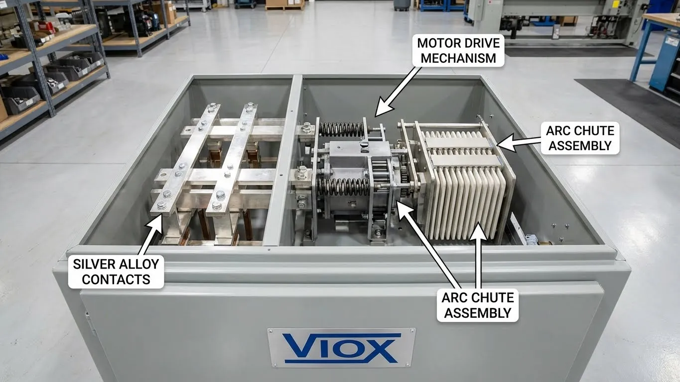 Inside High-Quality ATS: Contacts, Drives & Arc Quenching | VIOX