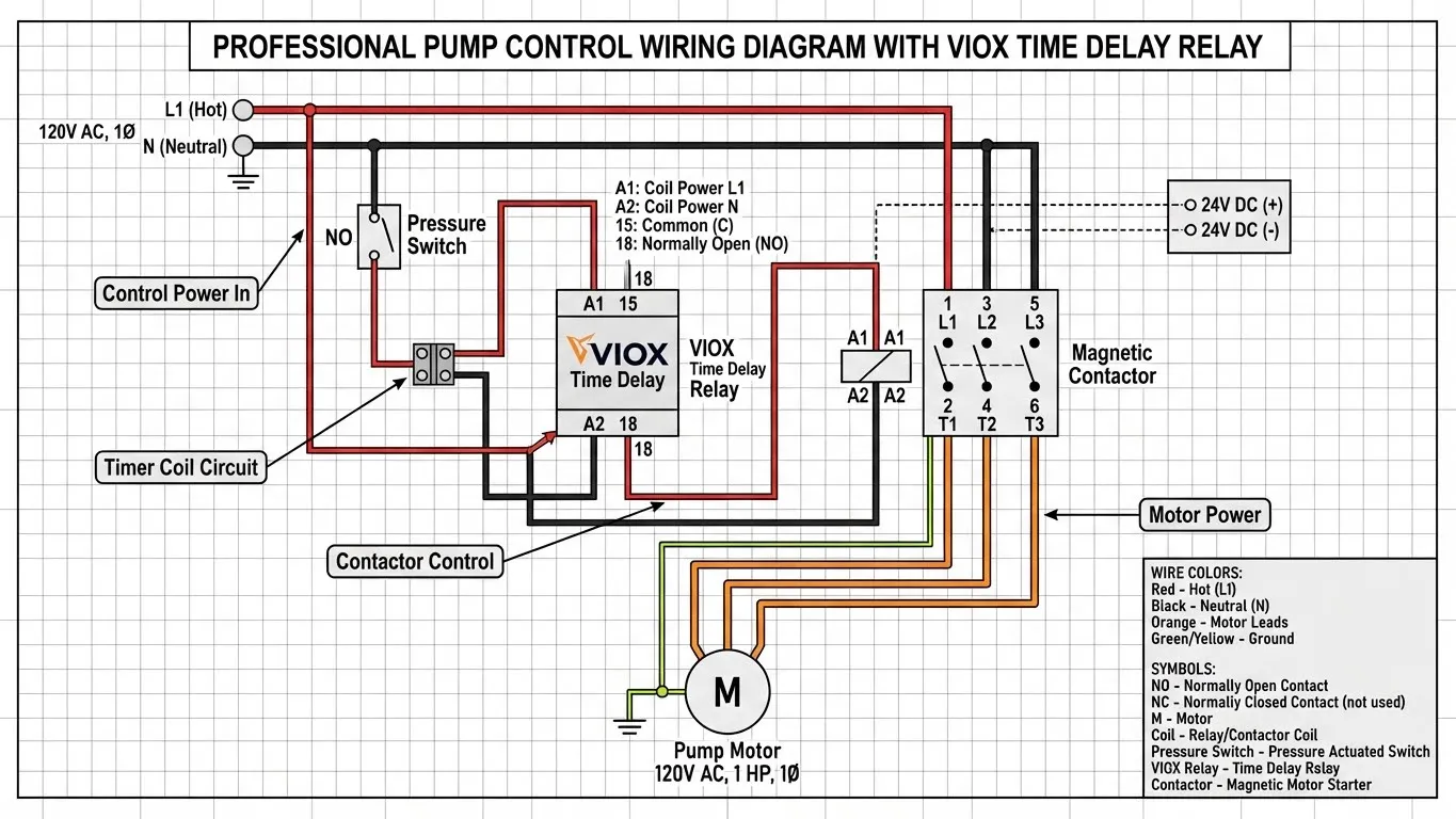 Stop Pump Short Cycling: Time Delay Relay & Pressure Switch Guide