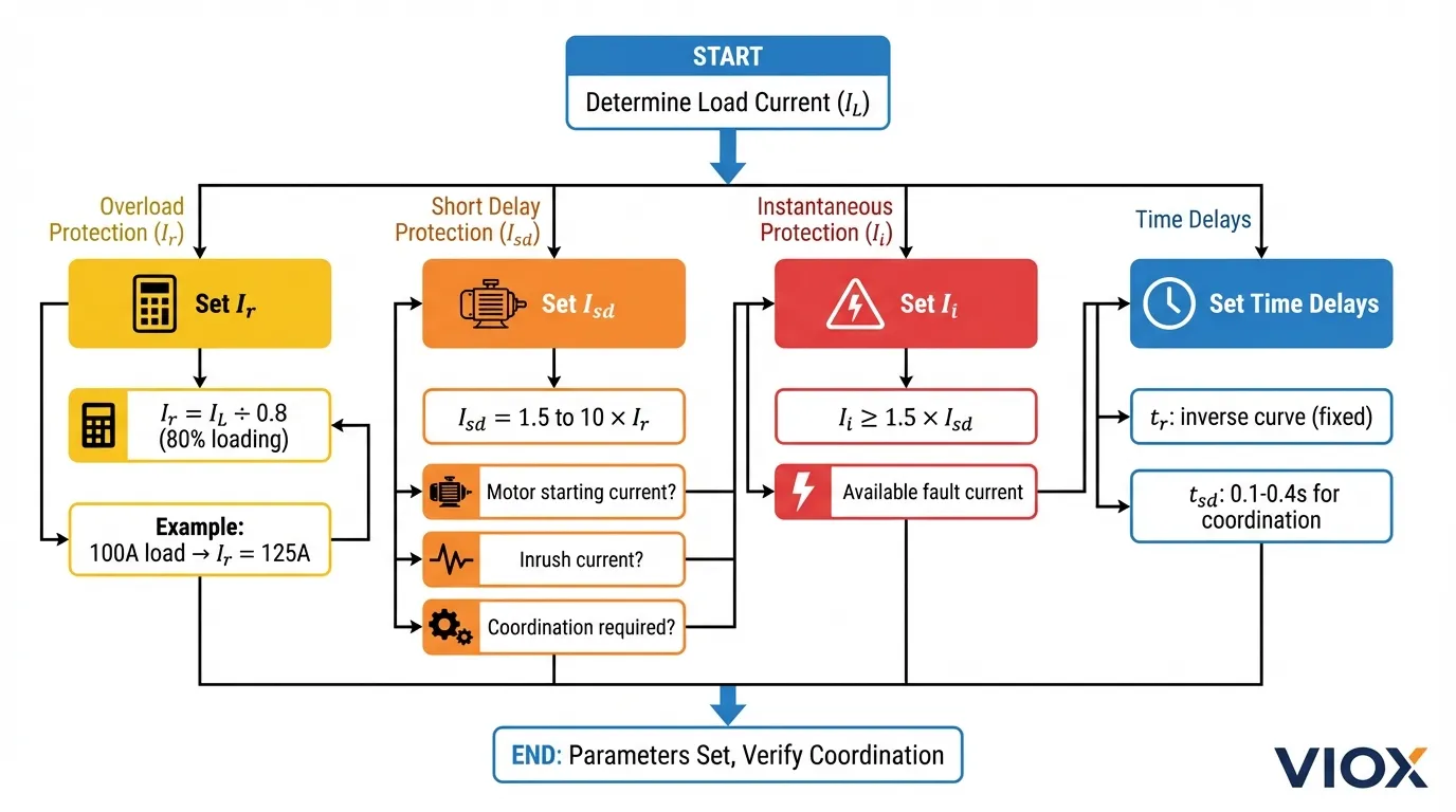 MCCB Trip Unit Settings Guide: Ir, Isd, Ii & Im Explained | VIOX